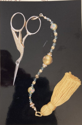 Vtg Rare Beaded Scissor Tassel Pattern by Jupiter! Creations | eBay