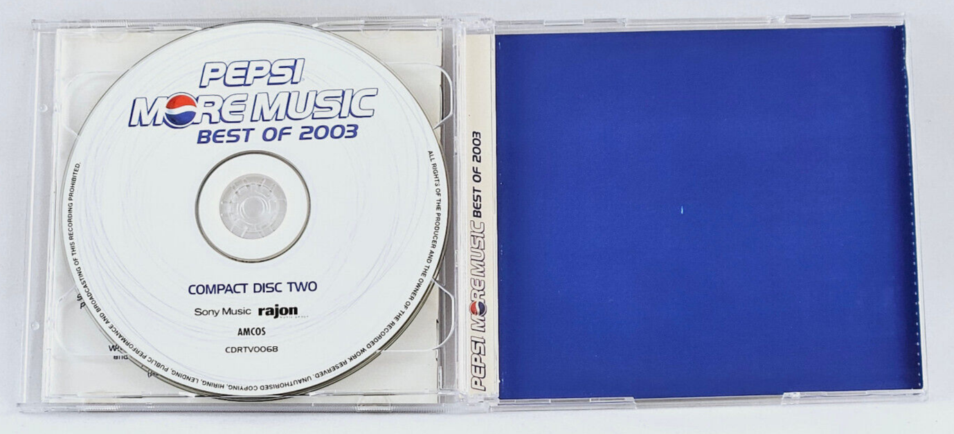 Pepsi More Music - Best Of 2003 CD 2-Disc Set (A10) | eBay