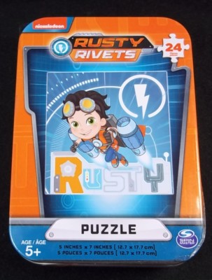 Rusty Rivets mini puzzle in collector tin 24 pcs New Sealed | eBay