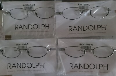 👓Randolph Engineering frame RVM7Y99-G RX Metal Eyeglass Frames Pewter ...