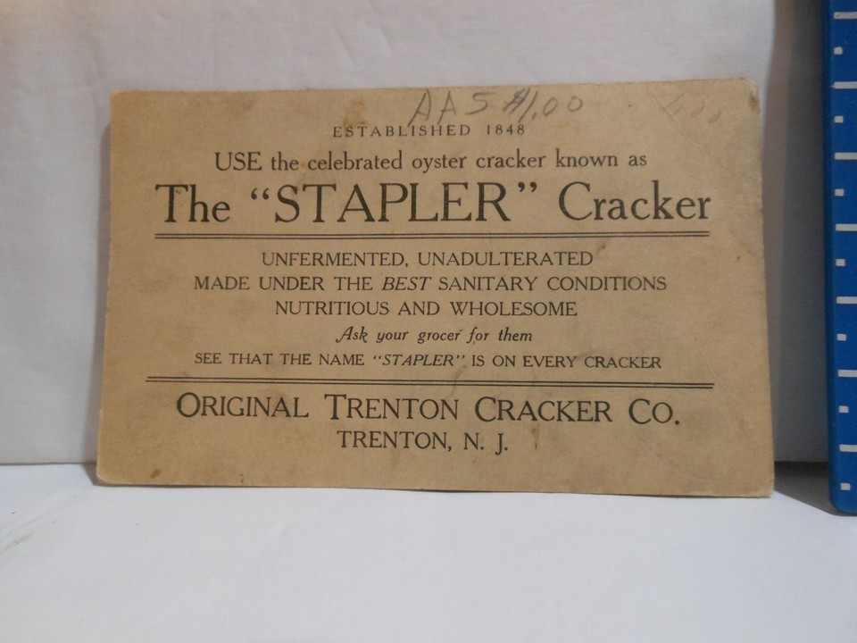 THE "STAPLER " CRACKER , Trenton N.J.-HOW TO MAKE A FIRE | eBay