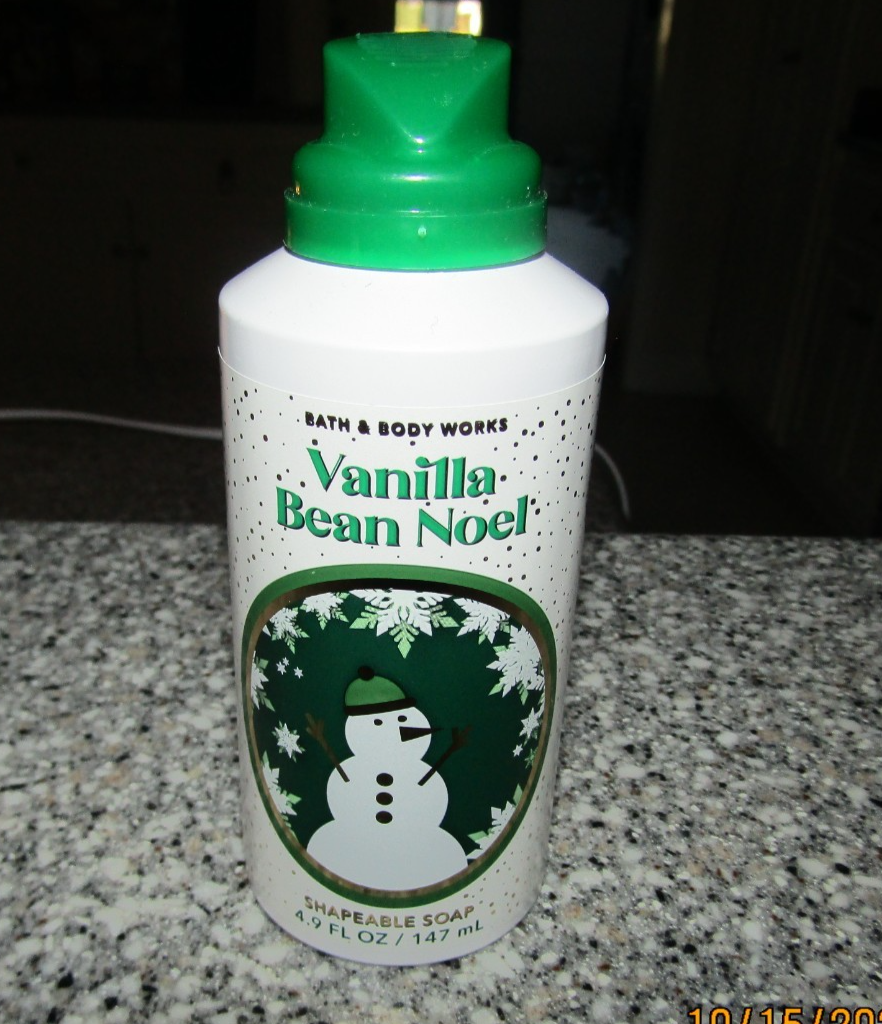 Bath & Body Works VANILLA BEAN NOEL Shapeable Soap~ 4.9 oz New Holiday | eBay