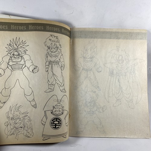 Dragon Ball Z Create & Trace Tracing Book How to Draw 2002 Scholastic ...