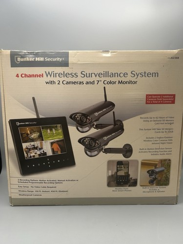 Bunker Hill 62368 Security Camera System *READ* | eBay