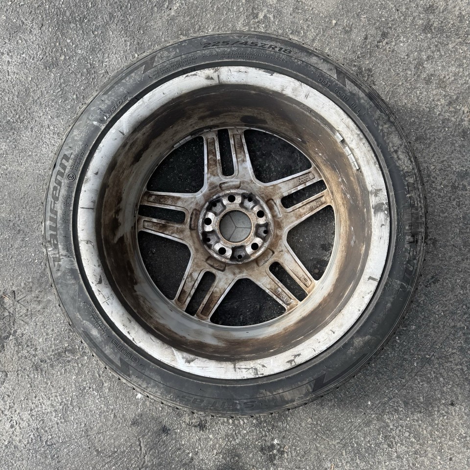 Mercedes W207 E350 E550 8.5 x 18 18" AMG Wheel Rim 2124013602 OEM | eBay