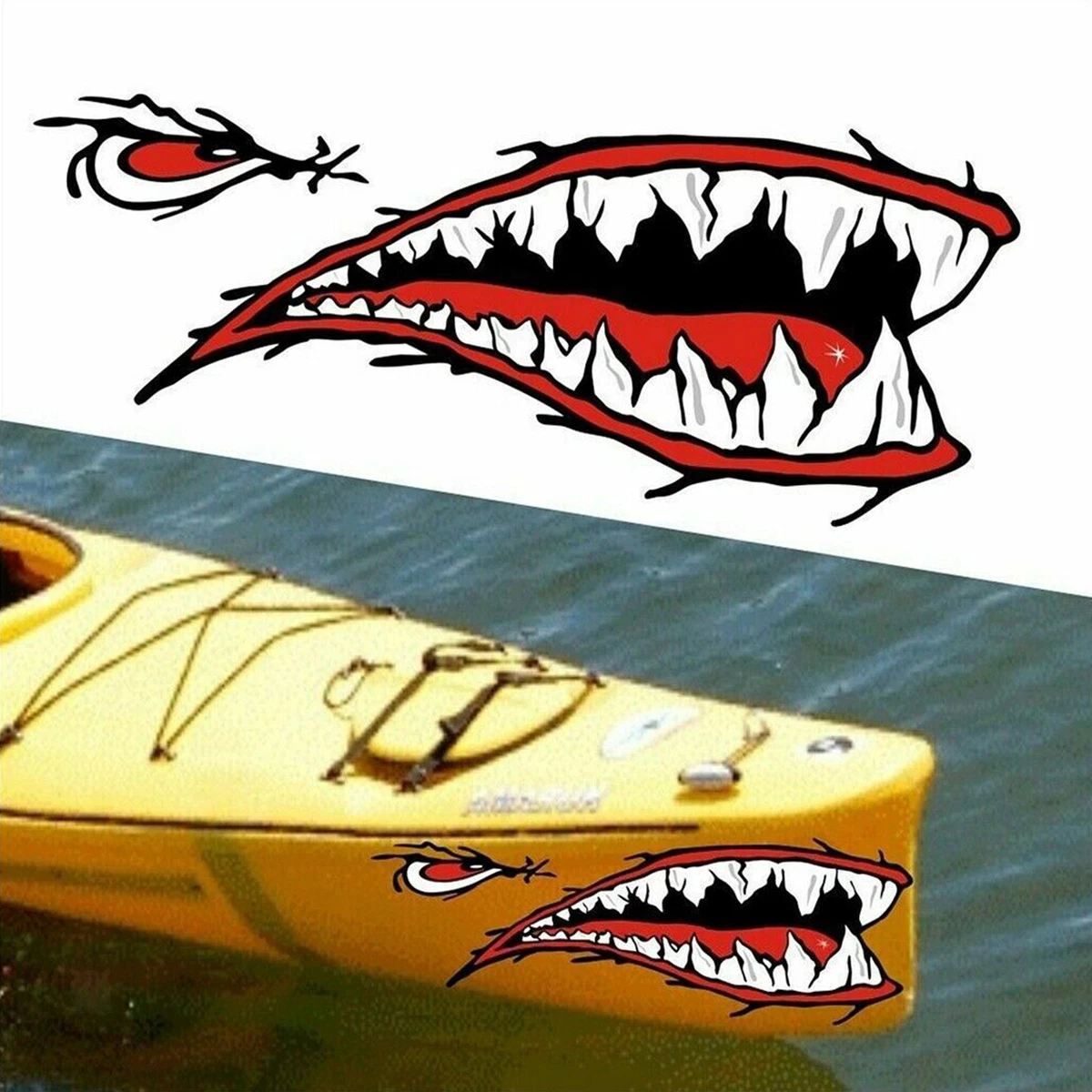 Shark Decal For Kayak