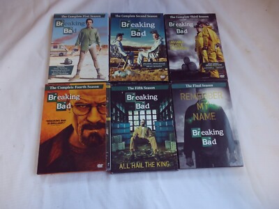 Breaking Bad DVD disc set 1-6 great condition binge watch | eBay