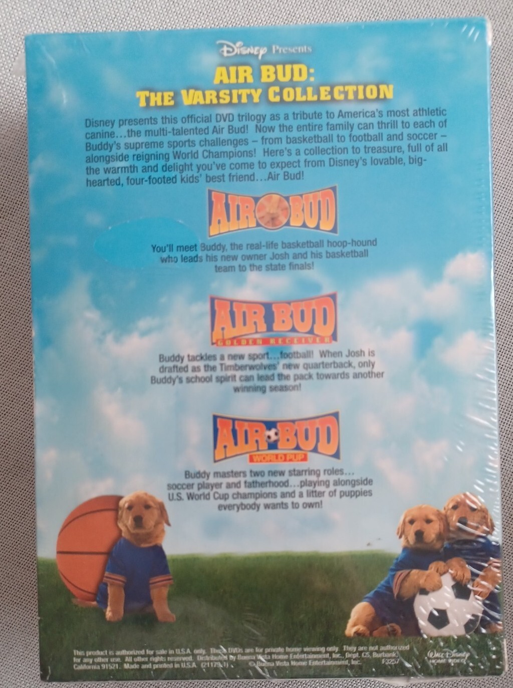 Air Bud: The DVD Collection (DVD, 2000, 3-Disc Set) for sale online | eBay
