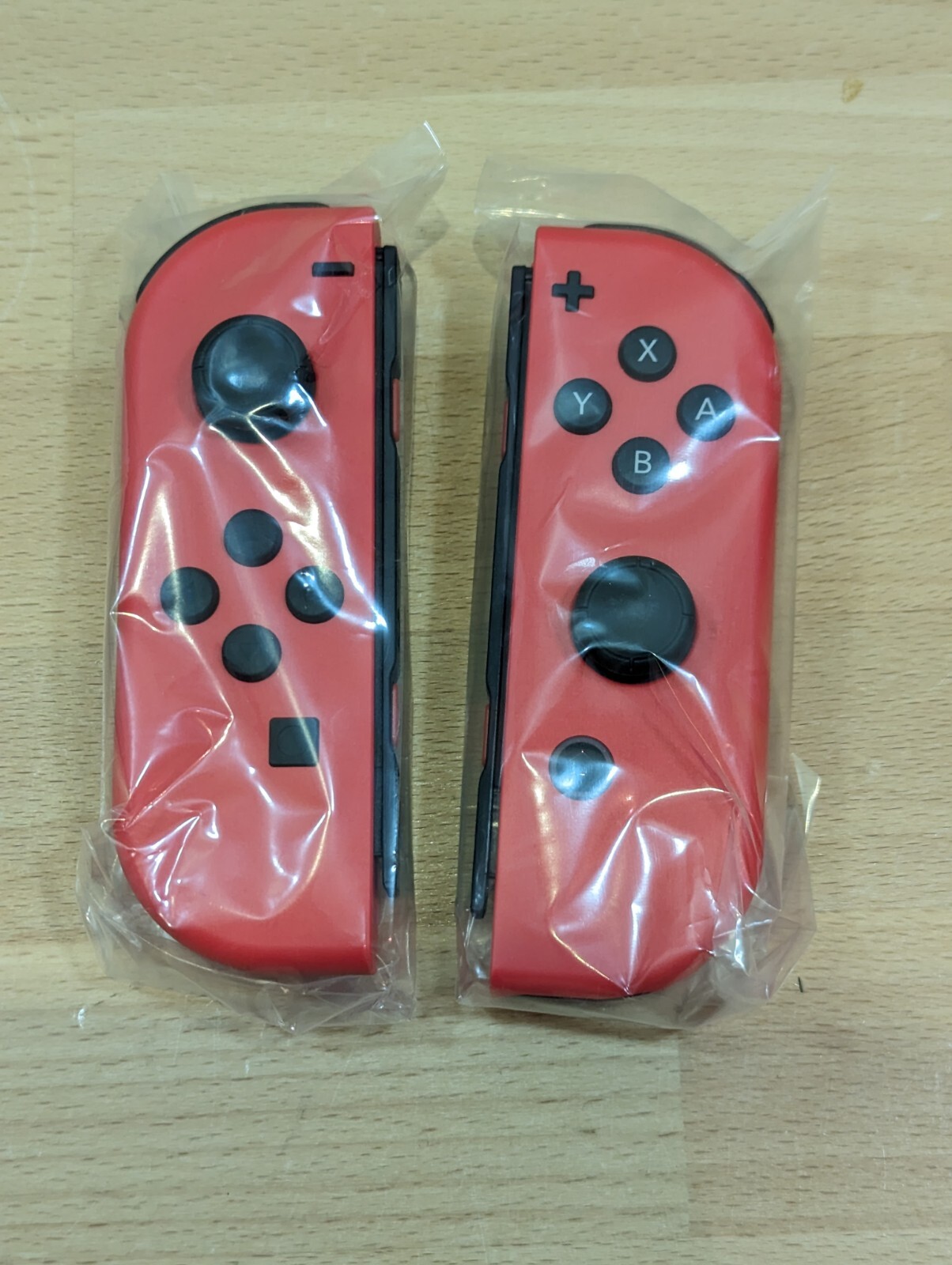 NEW Nintendo Switch Mario Red Joy-Con + Straps + Grip OLED Model OEM ...