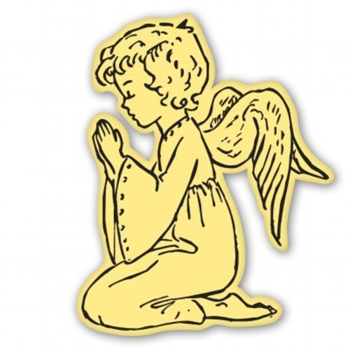 Angel Praying Cute Car Vinyl Sticker - SELECT SIZE | eBay