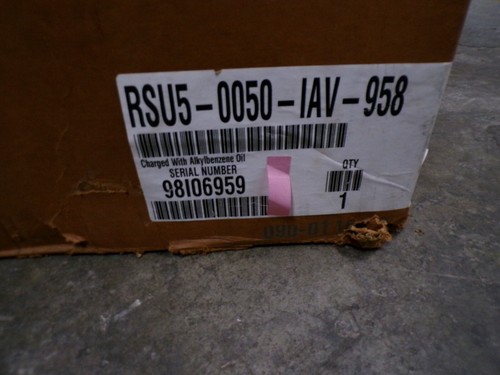 RSU5-0050-IAV-958-COPW COPELAND COMP 1/2HP 208/230/1 HERM REF LT R502 ...