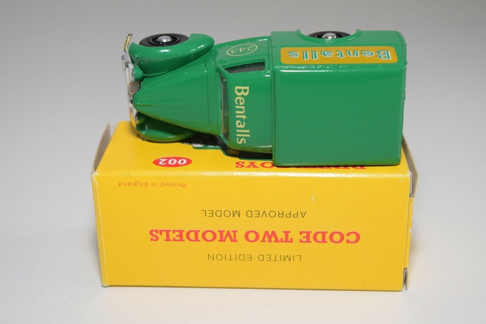 YY 1:43 DINKY MATCHBOX DY-8 002 1948 COMMERCE BENTALLS DELIVERY VAN ...