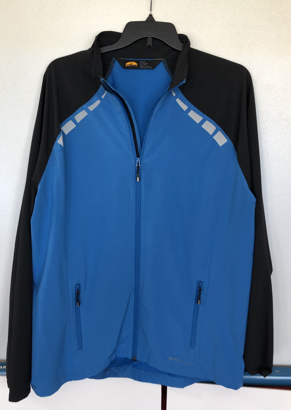 GOLITE Blue Lightweight Shell Wind Jacket Coat Golf size XL | eBay