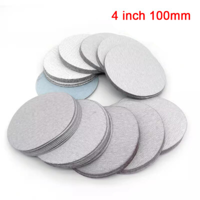 100mm 60-1000 Grit Dry Sanding Disc 4 Inch Hook and Loop Abrasive ...