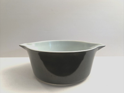 VINTAGE GRAY PYREX CASSEROLE DISH NO LID 2.5 QT # 475-B USA EXCELLENT ...