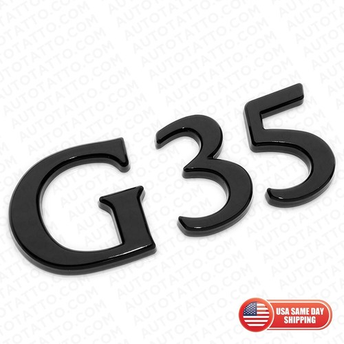 For Infiniti G35 Rear Trunk Logo Letter Badge Emblem Nameplate Sport ...
