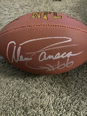 Alan Faneca Signed Autographed Football Pittsburgh Steelers Beckett COA ...