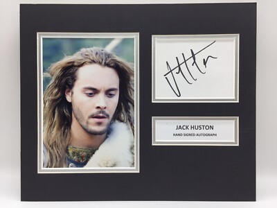 RARE Jack Huston Outlander Signed Photo Display + COA AUTOGRAPH | eBay UK