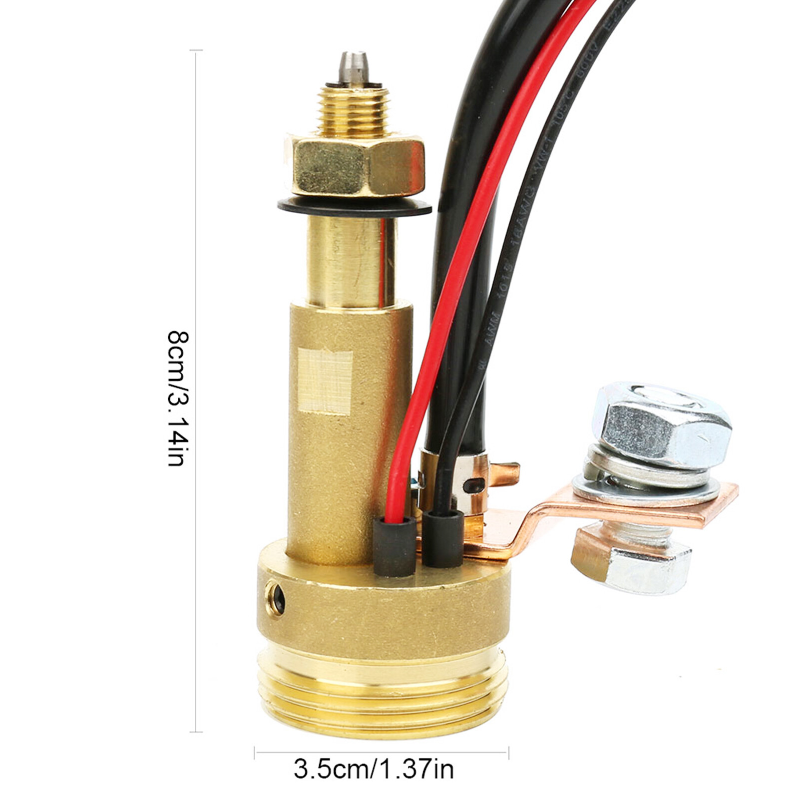 Brass Euro Connector Adapter MIG Welding Euro Connector Adapter - Brass ...
