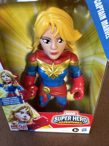 NEW Hasbro Playskool Mega Mighties Marvel Super Hero Adventures Captain ...