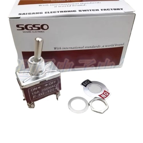 10pcs E-SG-1221 toggle switch 4-pin 2-position | eBay Australia