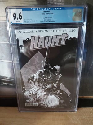 Haunt #1 Capullo Sketch Cover 9.6 CGC White Pages Variant | eBay