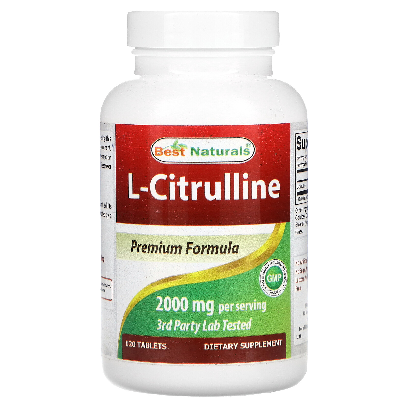 L-Citrulline, 120 Tablets (1,000 mg per Tablet) | eBay