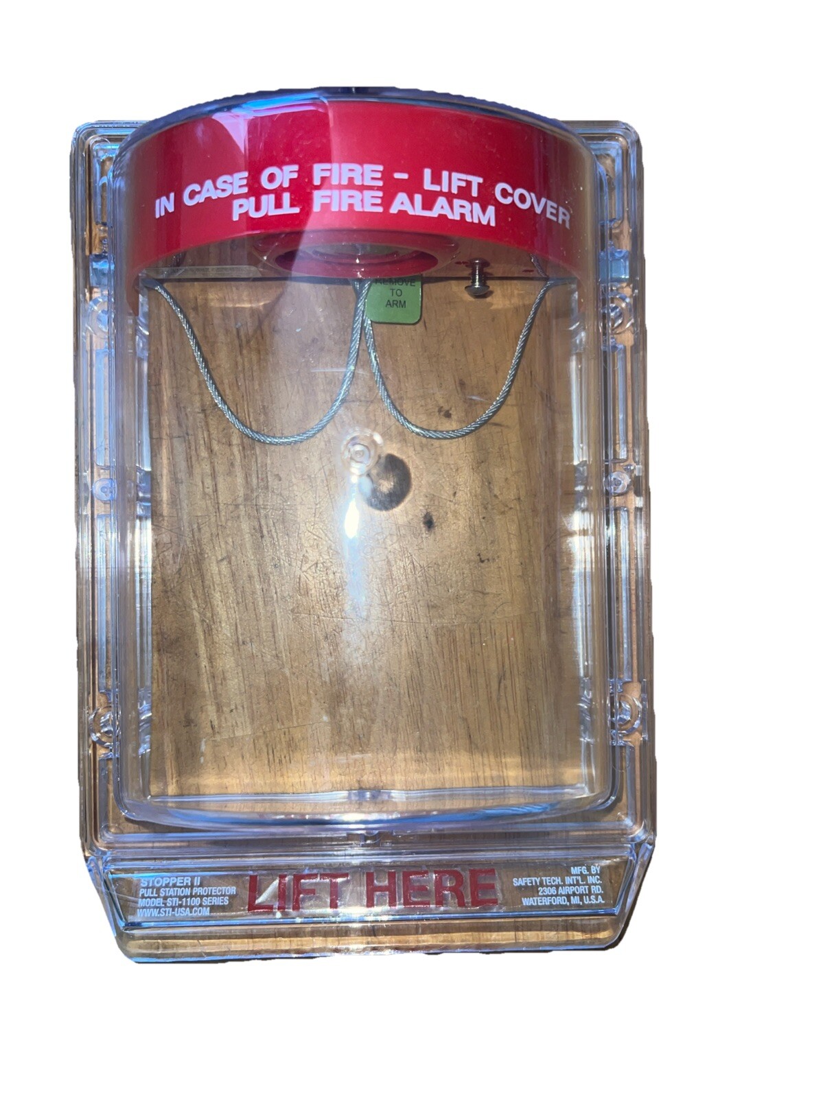 STI-1100 STI PULL STATION COVER | eBay