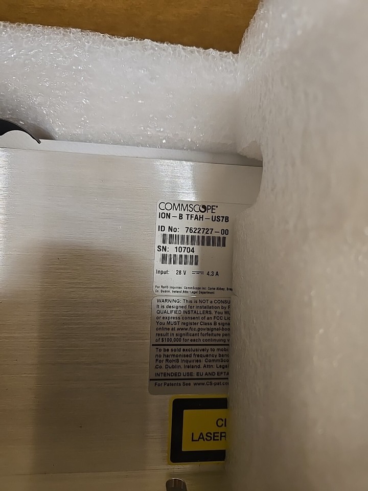 ANDREW COMMSCOPE TFAH-US7B-34 ION-B US 7-BAND VDC R4E CABINET REMOTE ...