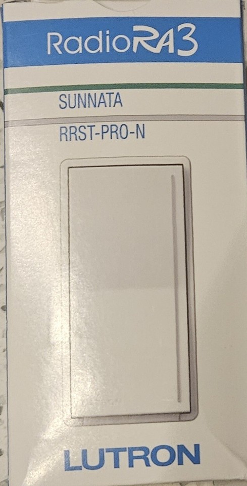 Lutron RRST-PRO-N-WH Sunnata PRO LED RF RA3 Dimmer RRST NEW IN BOX ...
