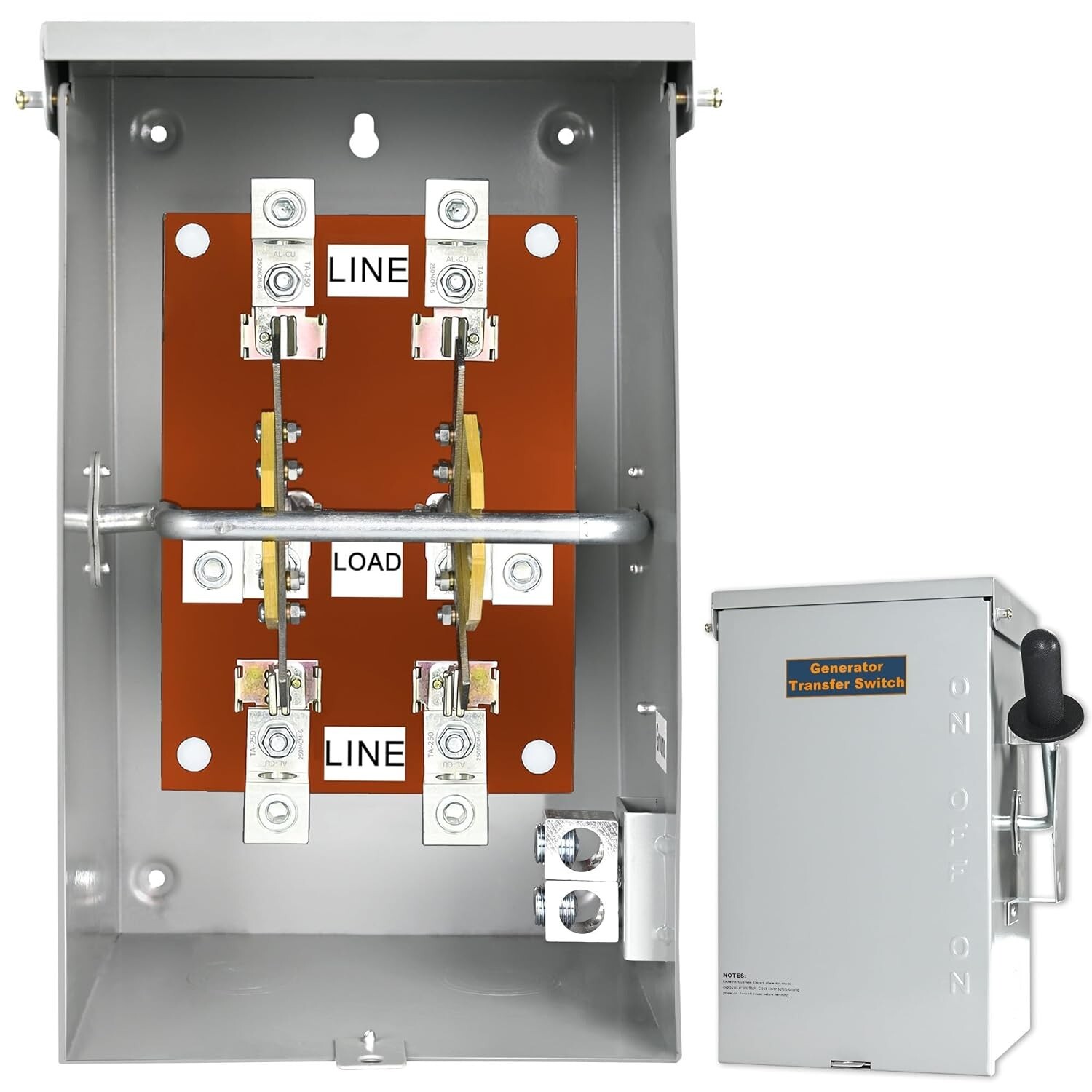 200 Amp Generator Transfer Switch Manual Transfer Switch Upgraded 200A ...