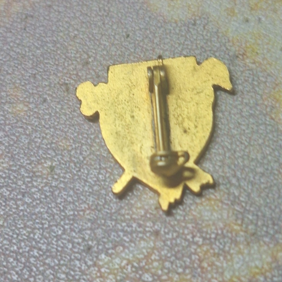 FACITEAL SCIENTIA AUCTUS OPERA PULCHRITUDO COAT OF ARM SMALL LAPEL PIN ...