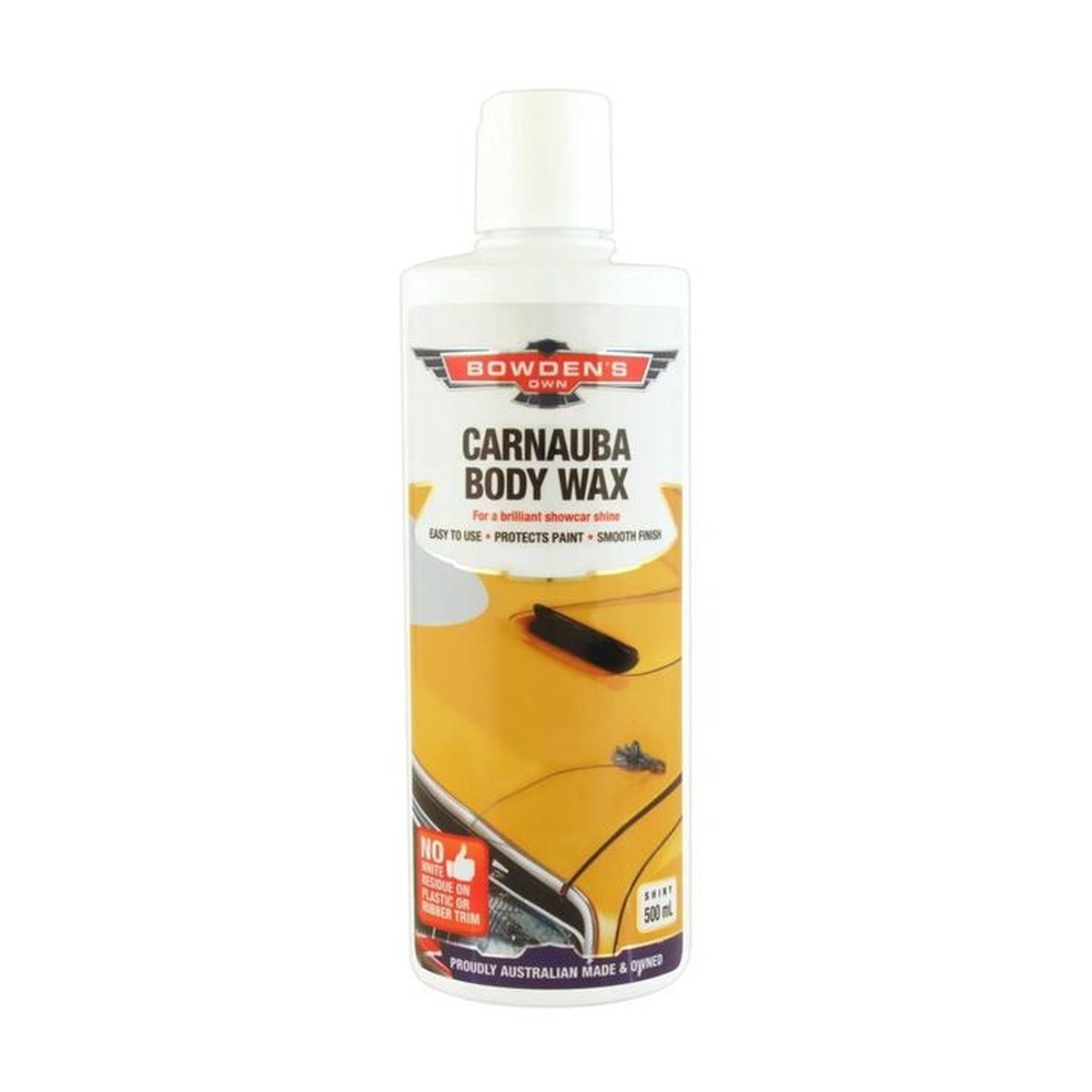 Bowden's Own Carnauba Body Wax Non-Abrasive Protection 500ml | eBay
