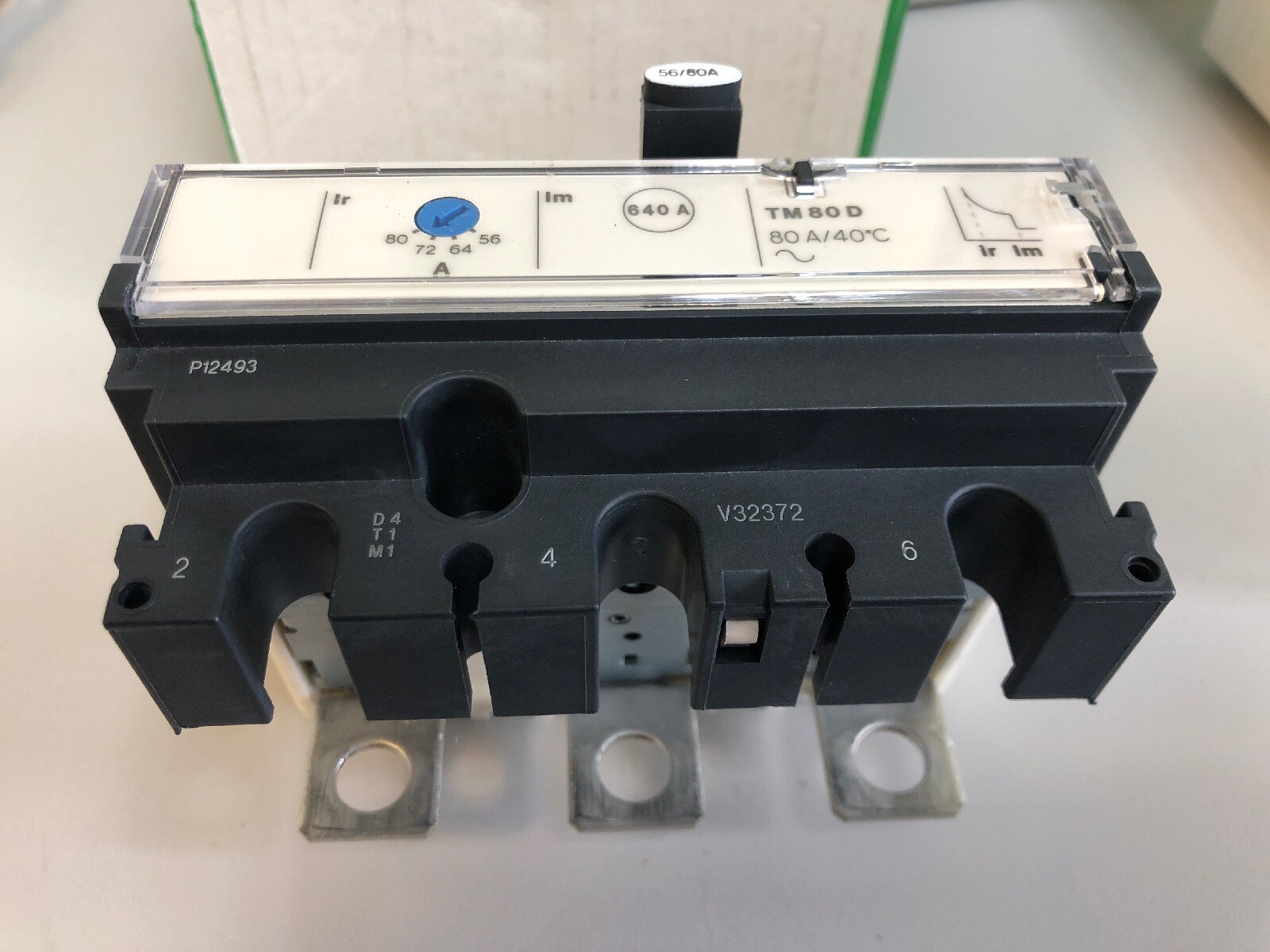 Schneider Trip Unit TM80D NSX100/160/250 LV429031 | eBay