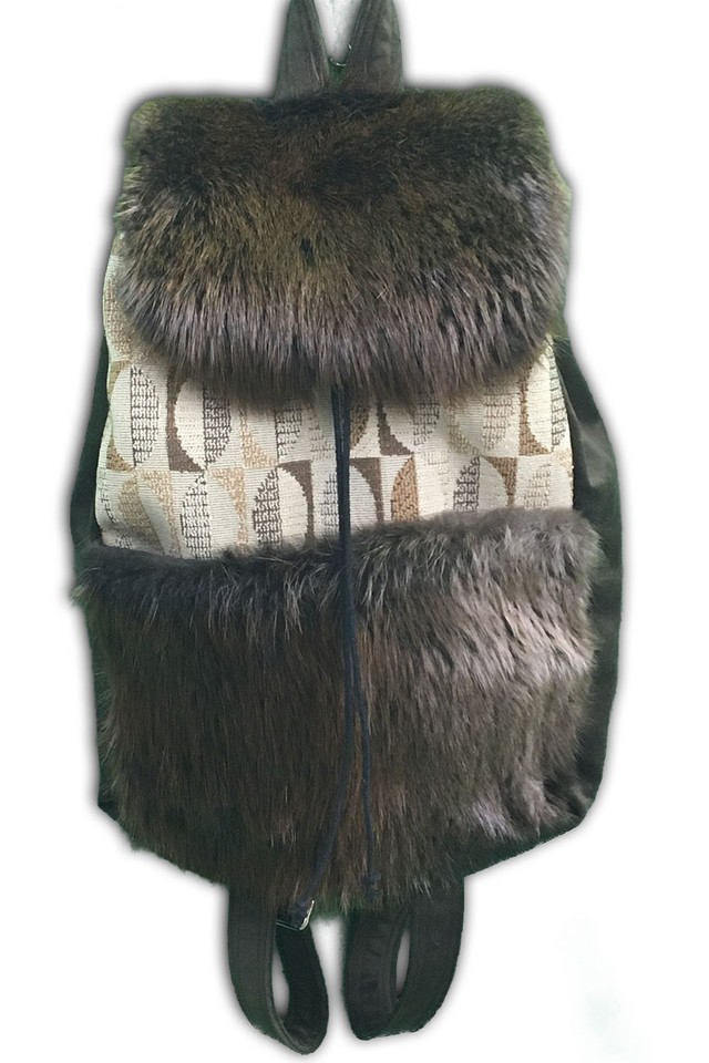 AuSable® Brand Fur Traveler's Beaver Backpack | eBay