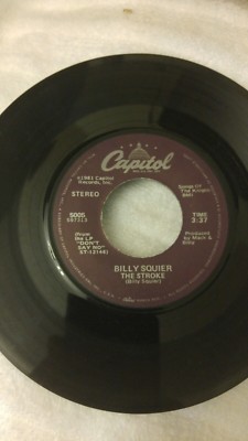 BILLY SQUIRE too daze gone / the stroke CAPITOL 45 | eBay