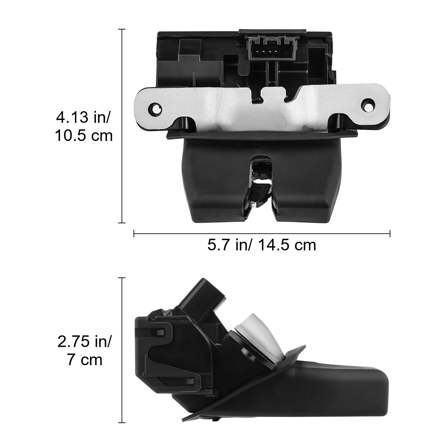 For Ford Fiesta MK7 2008-17 Tailgate Boot Lid Catch Latch Lock Actuator ...