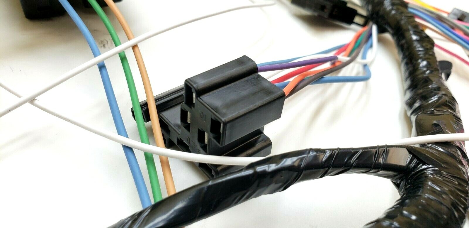 Dash Wiring Harness Fuse Box 1966 66 Chevelle El Camino Warning Lights ...