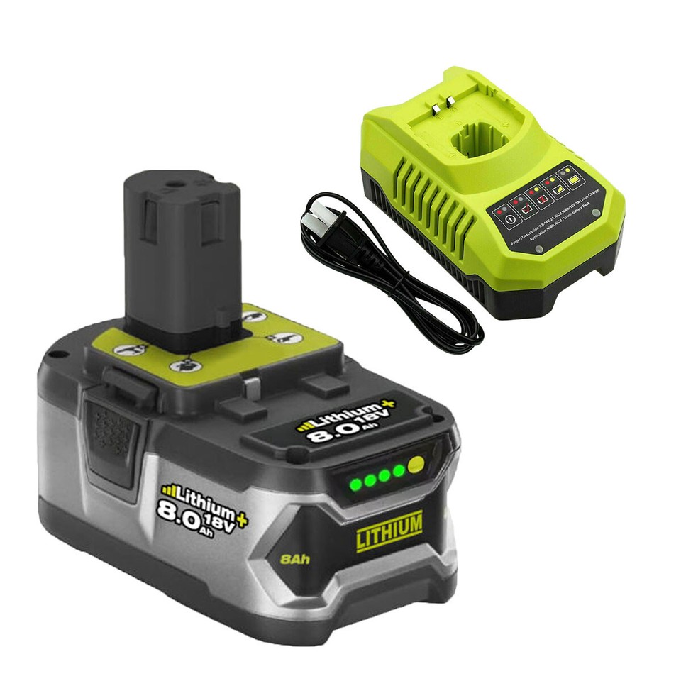1-2Pack For RYOBI Plus P108 18V 12Ah High Capacity Battery 18 Volt ...