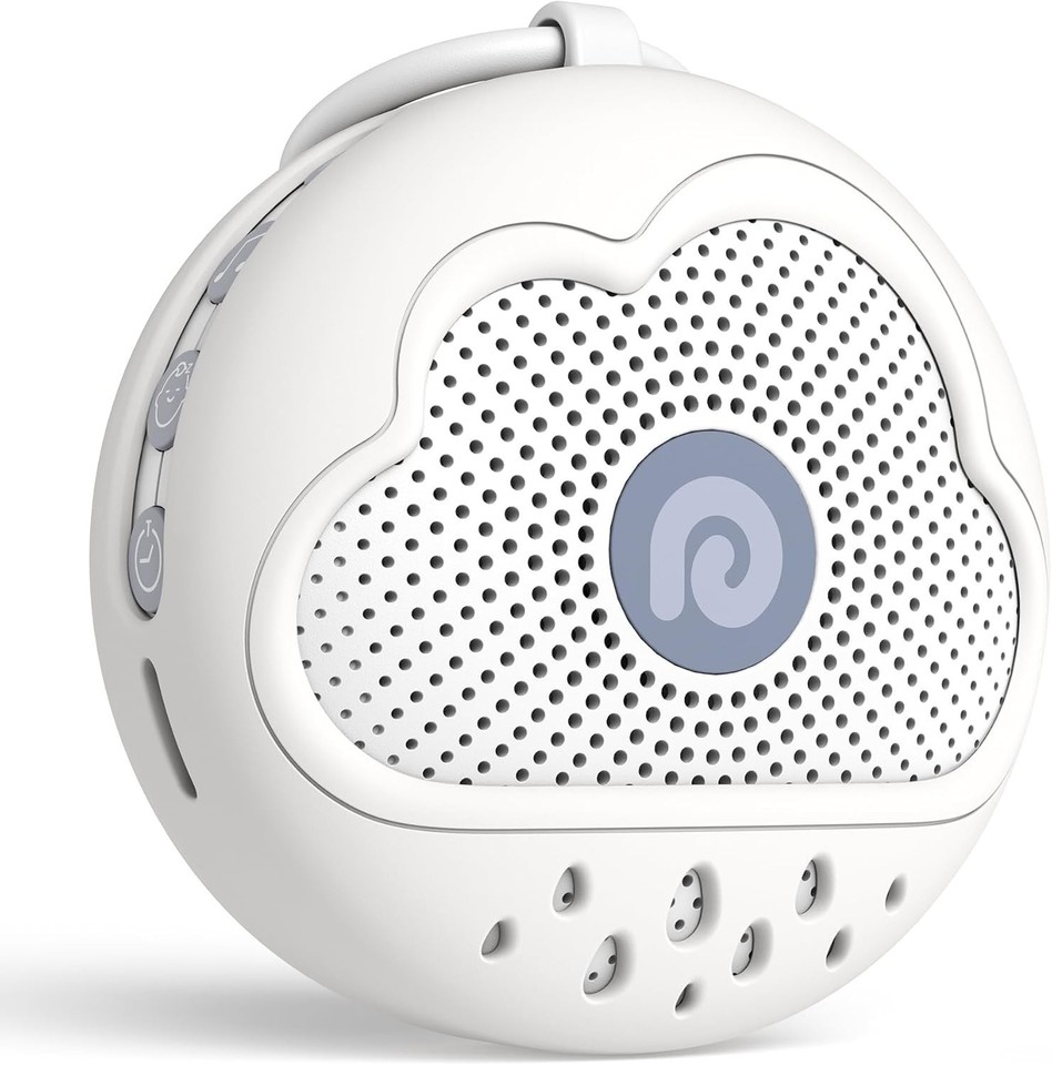 Portable Baby White Noise Machine – BPA-Free, Drop-Proof, 21 Soothing ...