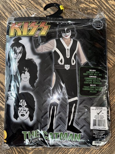 NEW Officially licensed Kiss CATMAN Adult MEDIUM Costume HALLOWEEN | eBay