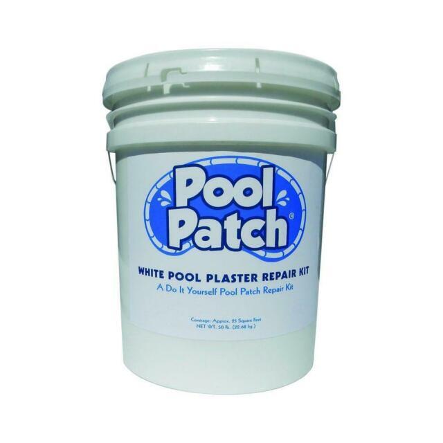 Pool Patch White Pool Plaster Repair Kit - 50lb for sale online | eBay