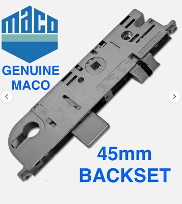 Maco CTS Door Lock Case 45mm Backset Centre Gearbox UPVC Composite Door ...