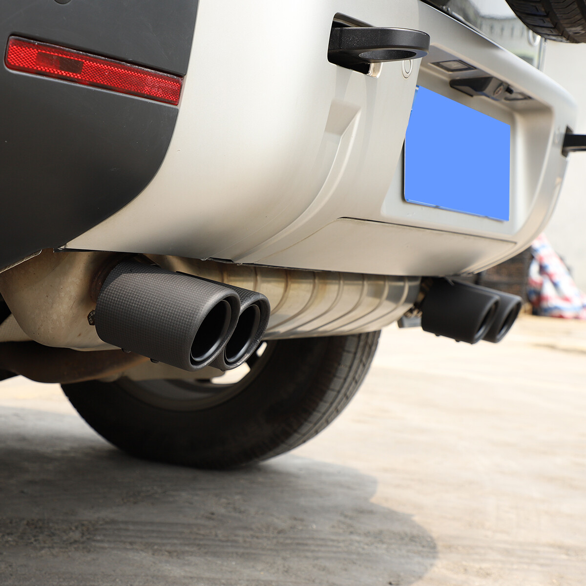 Rear Tail Exhaust Muffler Tip Pipes For Land Rover Defender 90 110 2020 ...
