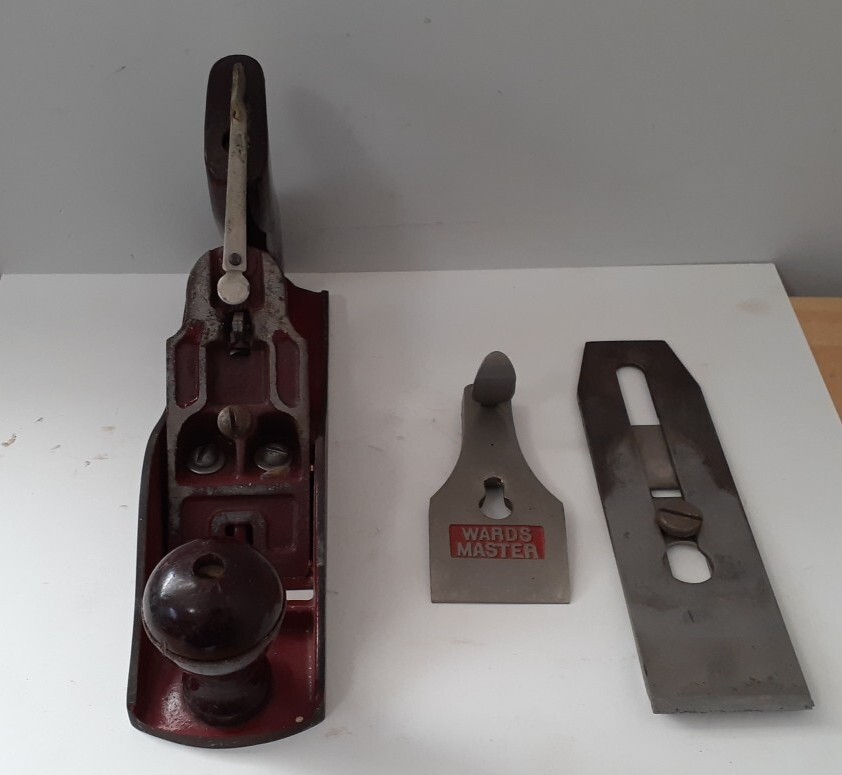 Vintage Wards Master Wood Plane 9 Inches USA Made | eBay