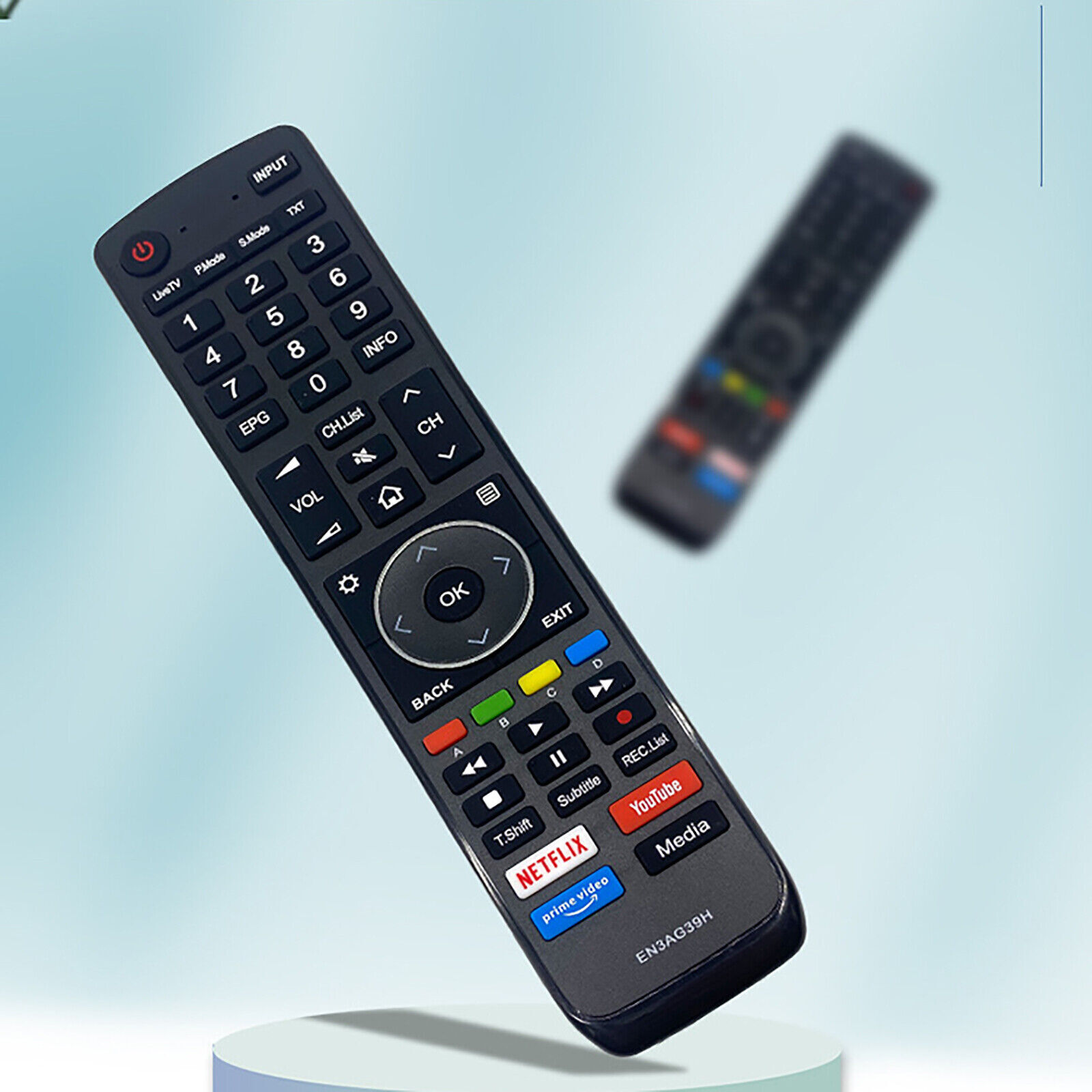 For Hisense VU TV Remote Control EN3AG39H EN3K39S EN3Y39H EN3S39H ...