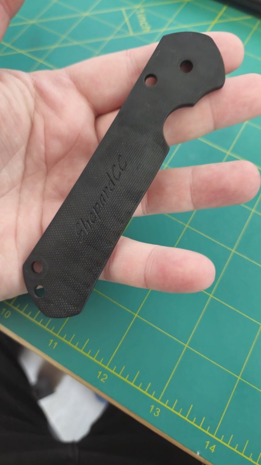 Chris Reeve Large Sebenza Black G10 21/31 By ShepardCC Used-Other | eBay