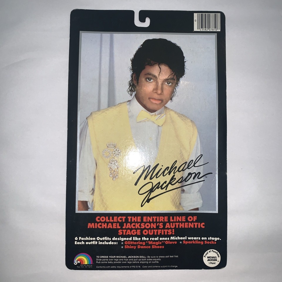Vintage Michael Jackson Grammy Awards Stage Outfit MJJ Productions 1984 ...