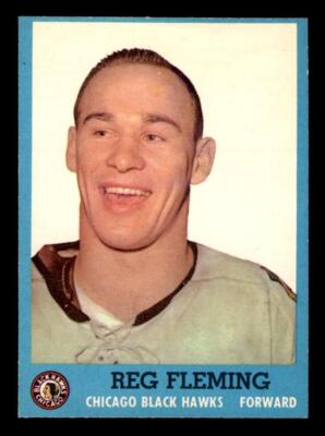 1962 Topps Hockey #42 Reg Fleming - NM | eBay