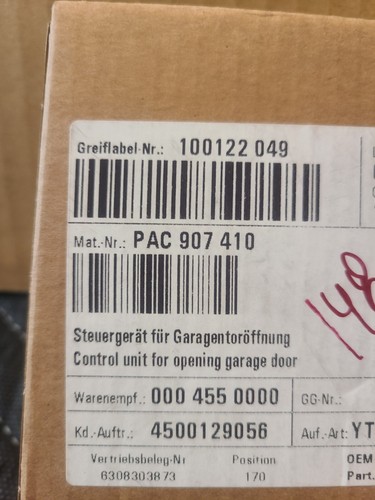 Genuine Porsche Control Module PAC-907-410 for sale online | eBay